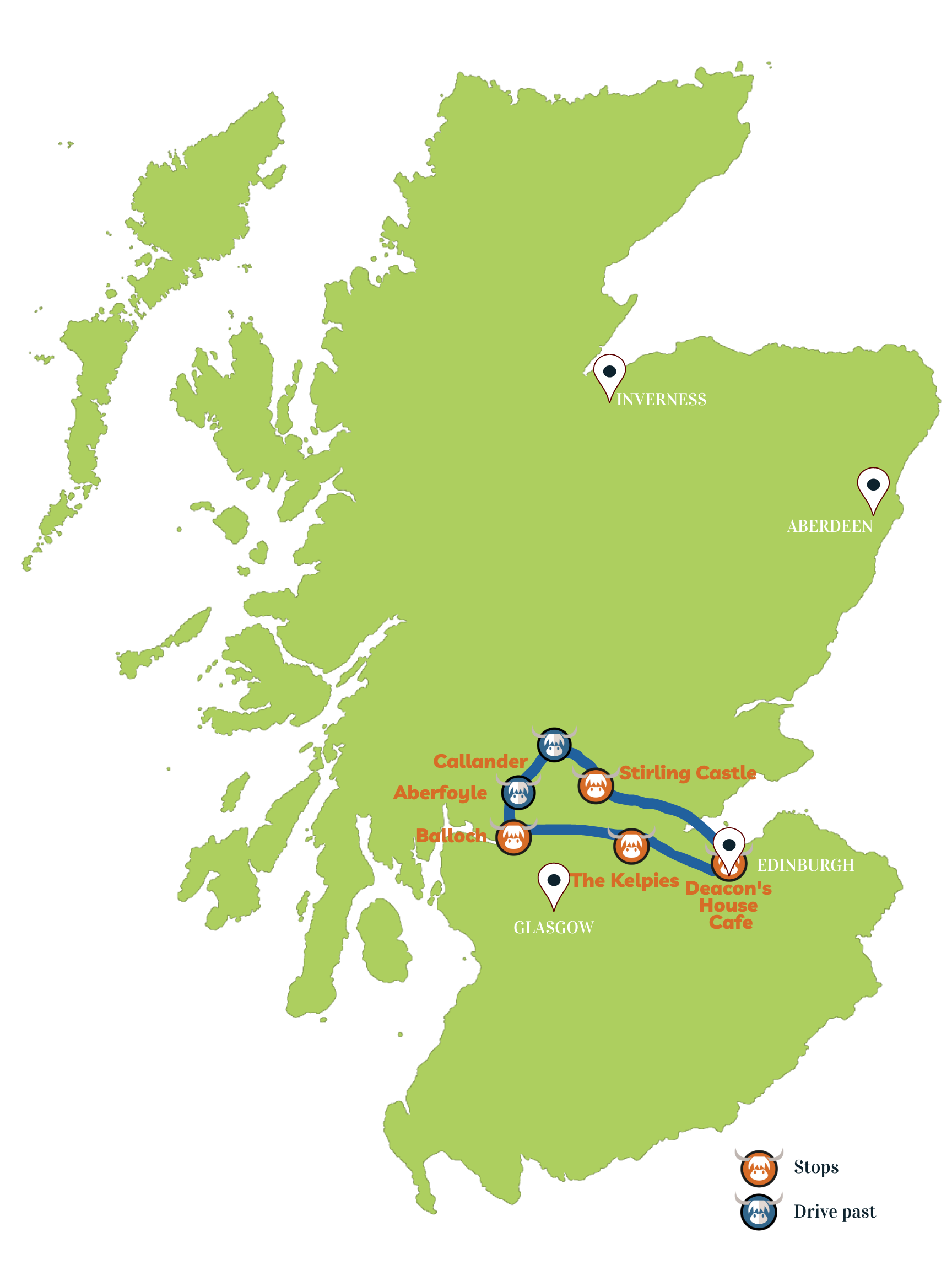 Stirling Castle Tour from Edinburgh | Loch Lomond Tour from Edinburgh